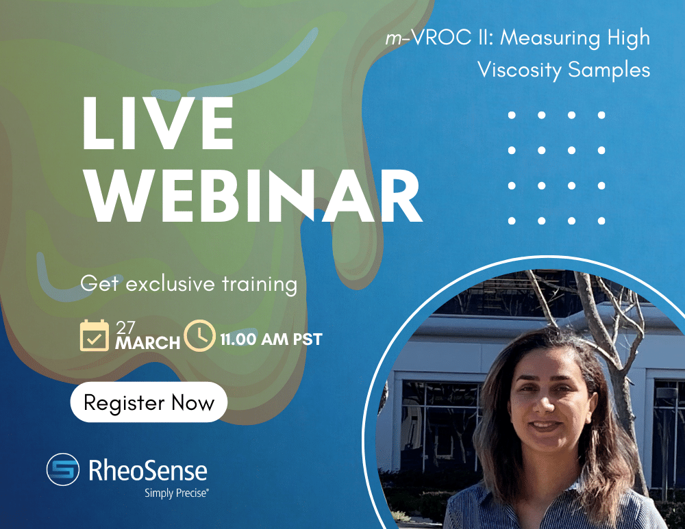 Webinar - Measuring High Viscosity Samples on m-VROC II